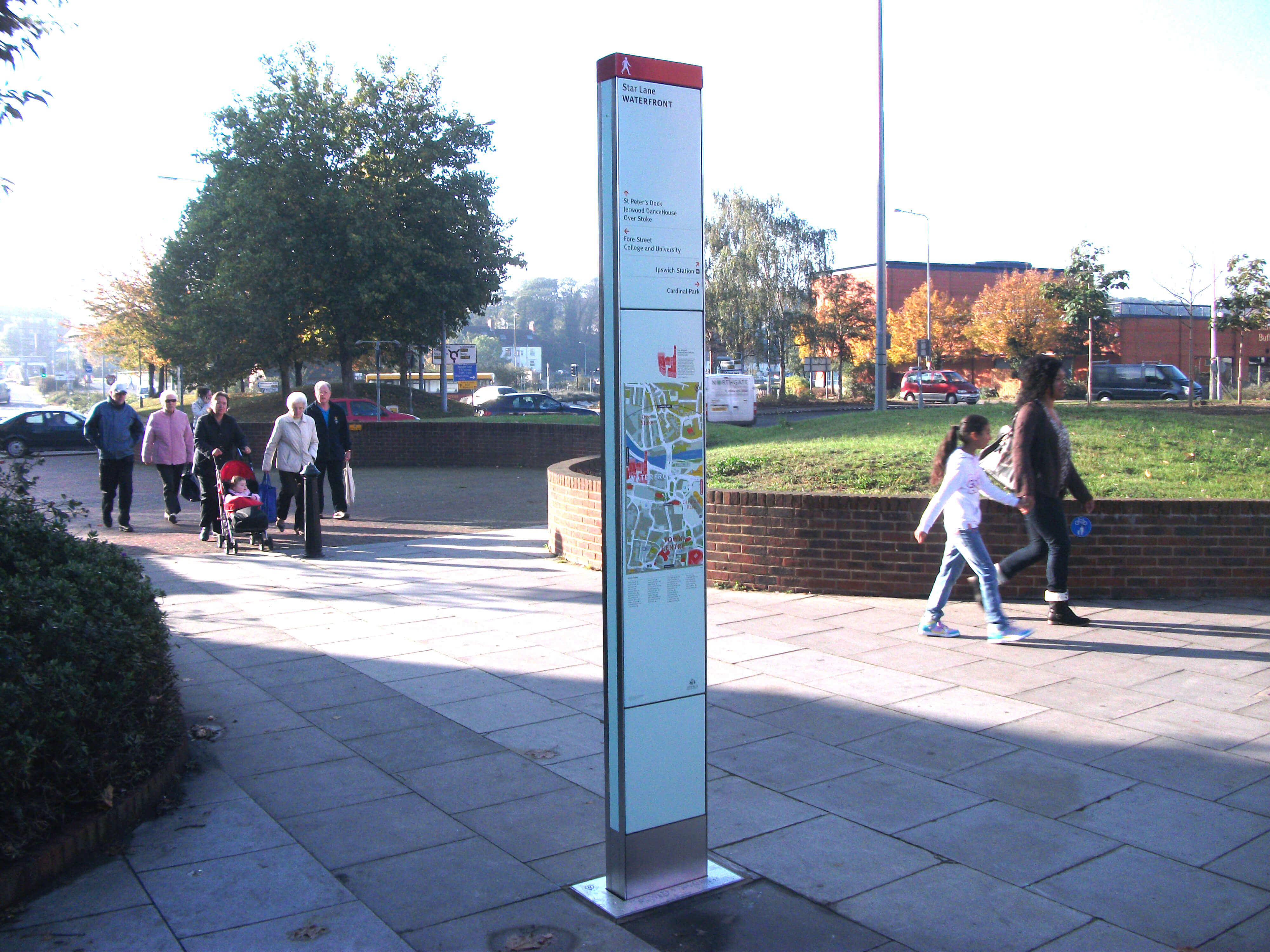 Ipswich Wayfinding Signage | Trueform - Trueform Manufacturing ...