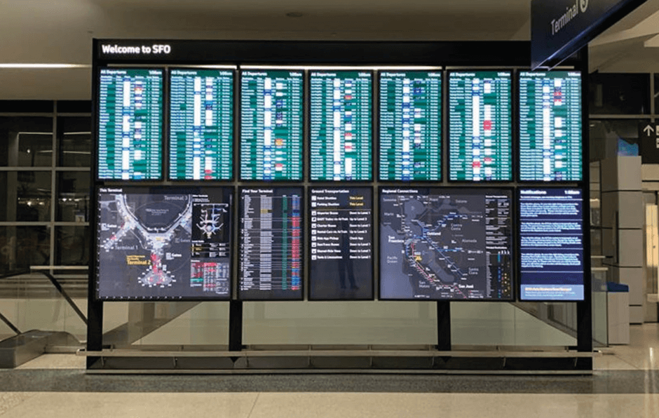 Airports | Wayfinding Signage | Airport Architectural Metalwork | Trueform