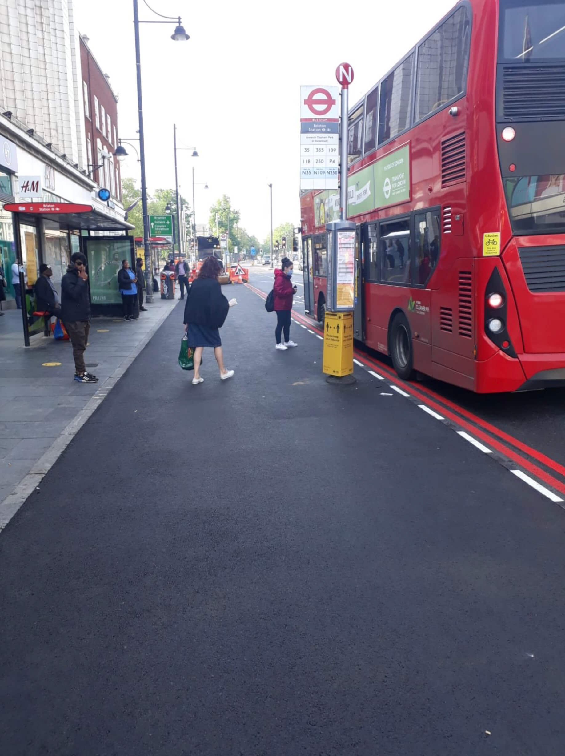 TfL Widening Pavement - Trueform Manufacturing & Technologies Group