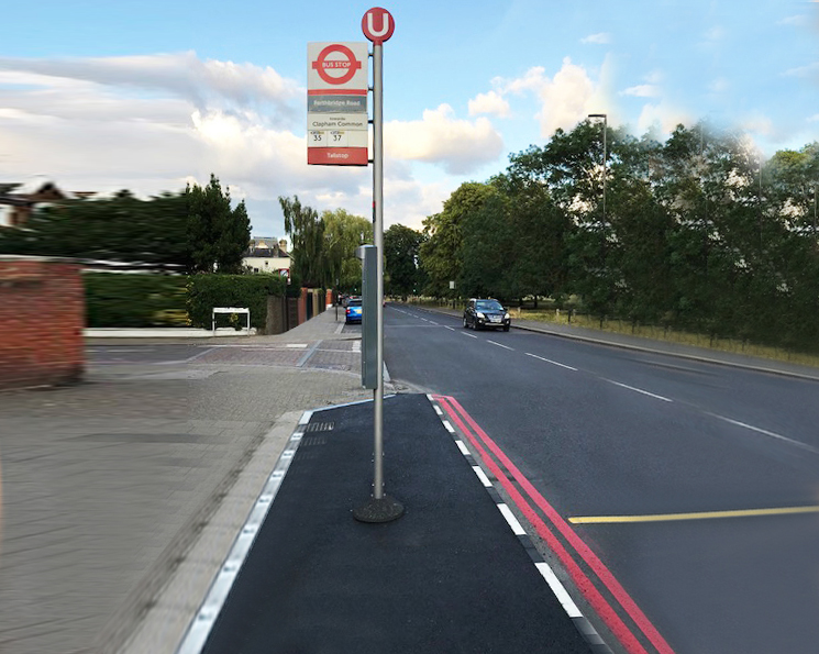 Further bus stop alterations - Trueform Engineering